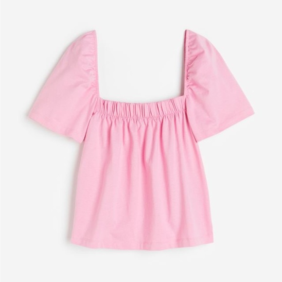 H&M | Tops | Nwt Hm Pink Top | Poshmark